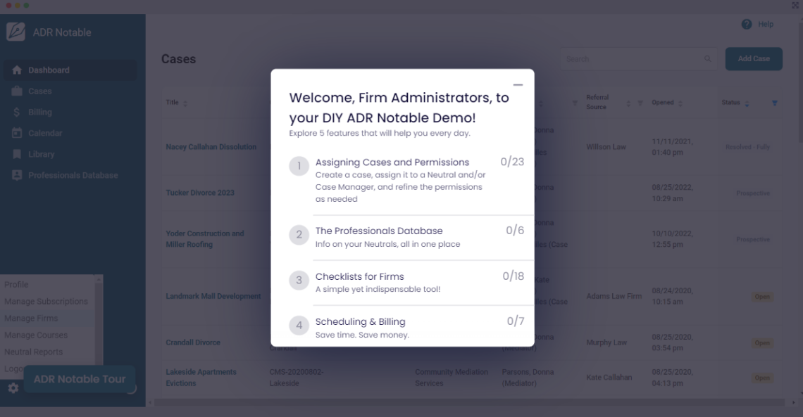 ADR Notable for NAFCM - ADR Notable